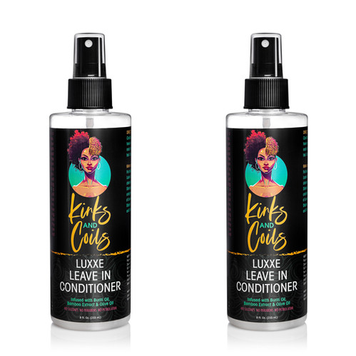 (L) Double Bundle Luxxe Leave In Conditioner | Kinks & Coils LLC