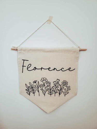 Fanion - Champ de fleurs | La Grande Famille