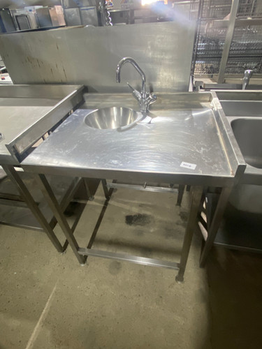 Stainless Steel Hand Sink Corner Table | CEN Limited