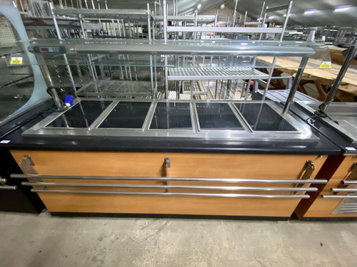 Heated Servery Unit with Tray Rail Gantry Electric | CEN Limited