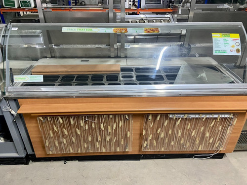 Ex Subway Servery counters - 1x Heated & 1x Refrigerated | CEN Limited