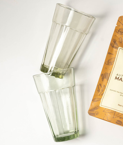 Traditional Chai Glasses | Set of 2 | Cuppa Chai