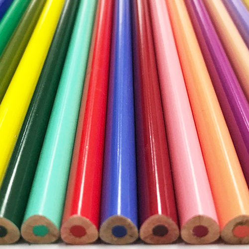 Triangular Colored Pencils | Lotus Stationery Com
