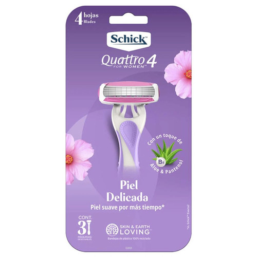 Schick Quattro Razor for Woman | Missionary Package