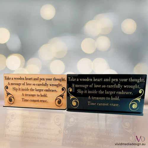 Guest Table Sign | Vivid Media & Design