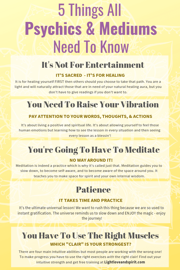 Top 5 Things Mediums Need To Know | What All Psychics Need To Learn