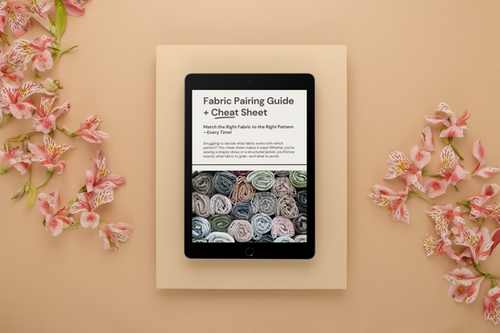 Fabric Pairing Guide + Cheat Sheet | Inside The Hem