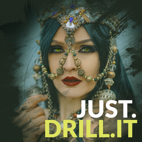 Olga Meos - JUST DRILL IT | Valenteena Studio