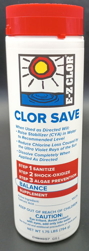 E-Z Clor Clor Save 1.75 lbs. | AquariumPoolCenter