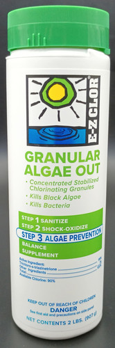 E-Z Clor Granular Algae Out 2 lbs. | AquariumPoolCenter