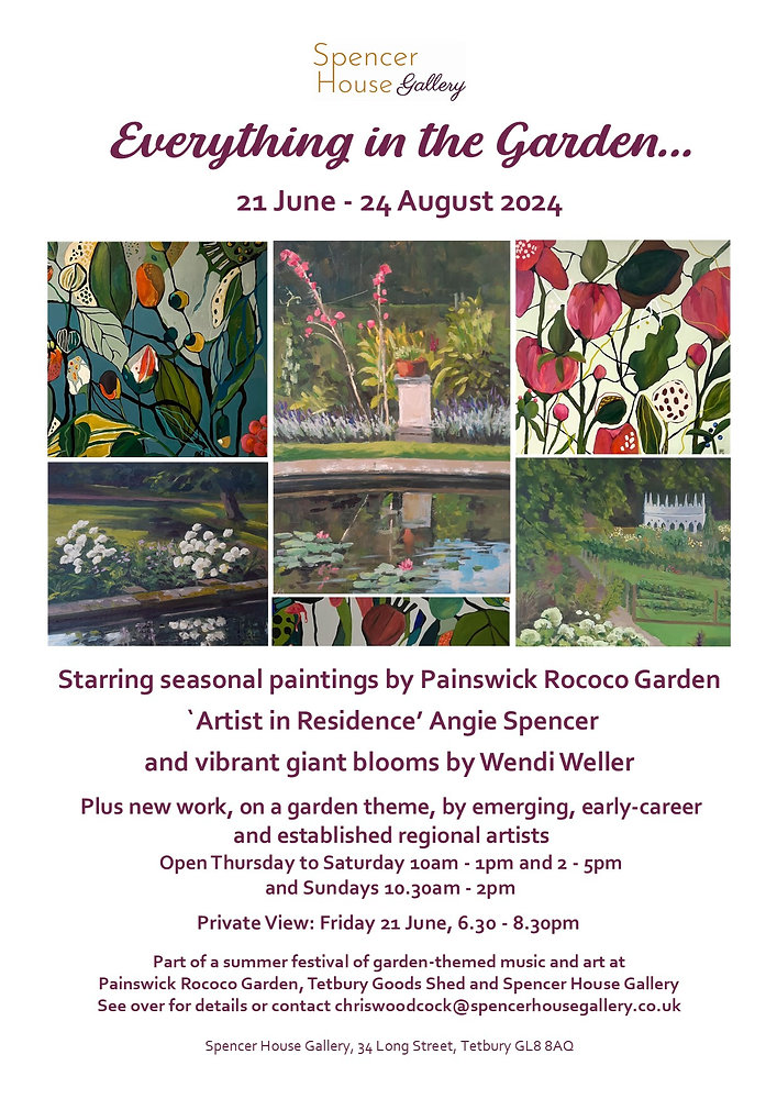 Angie Spencer Paintings Summer Newsletter 2024