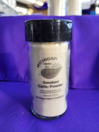 Smoked Garlic powder. 100% naturally grown michigan Garlic ...