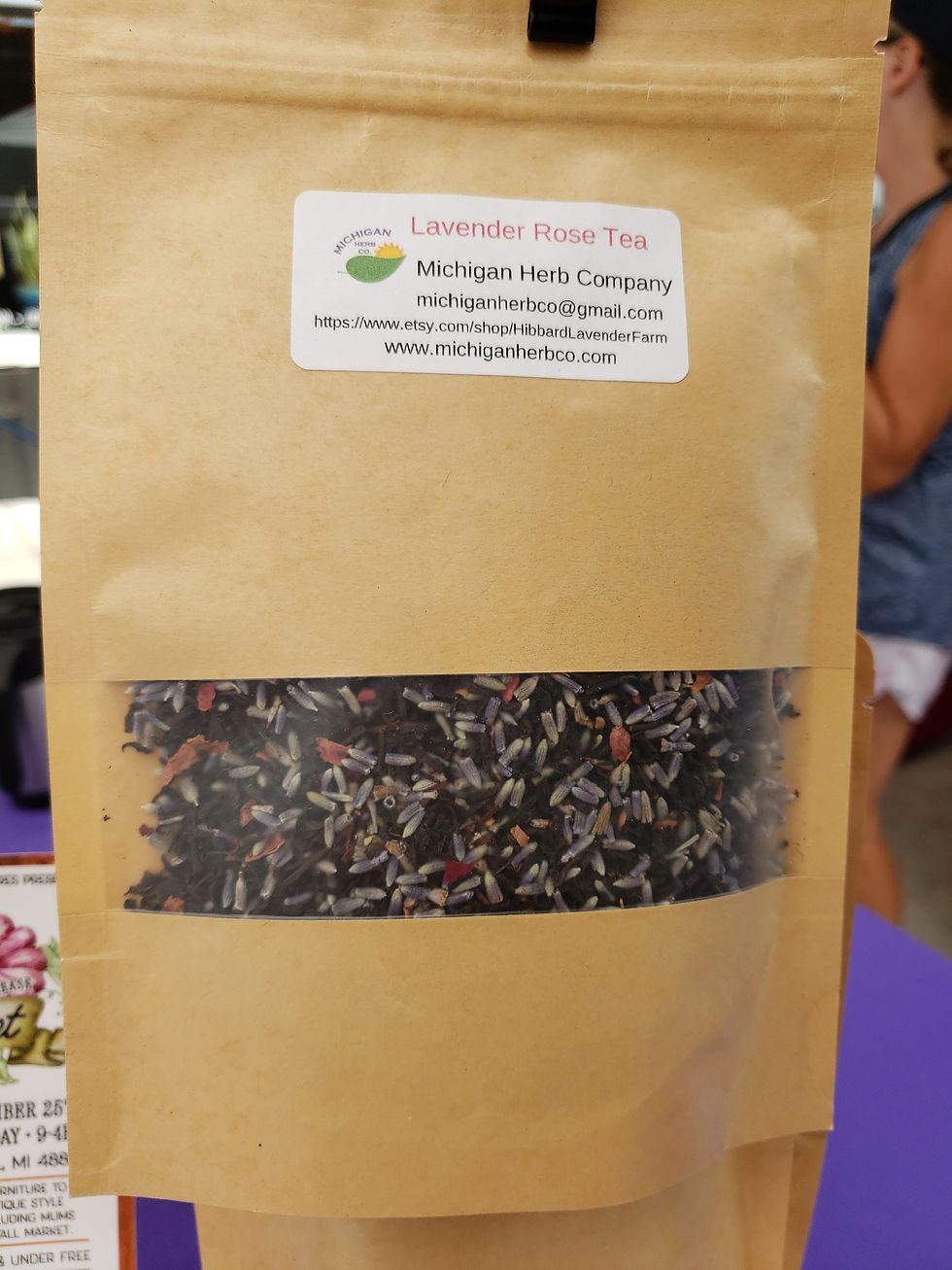 Lavender Rose Tea | michiganherbcompany