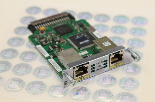 Cisco HWIC-2FE 2-port Fast Ethernet Interface Card | live