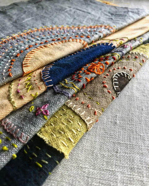 Imperfectly create! What is slow stitching?