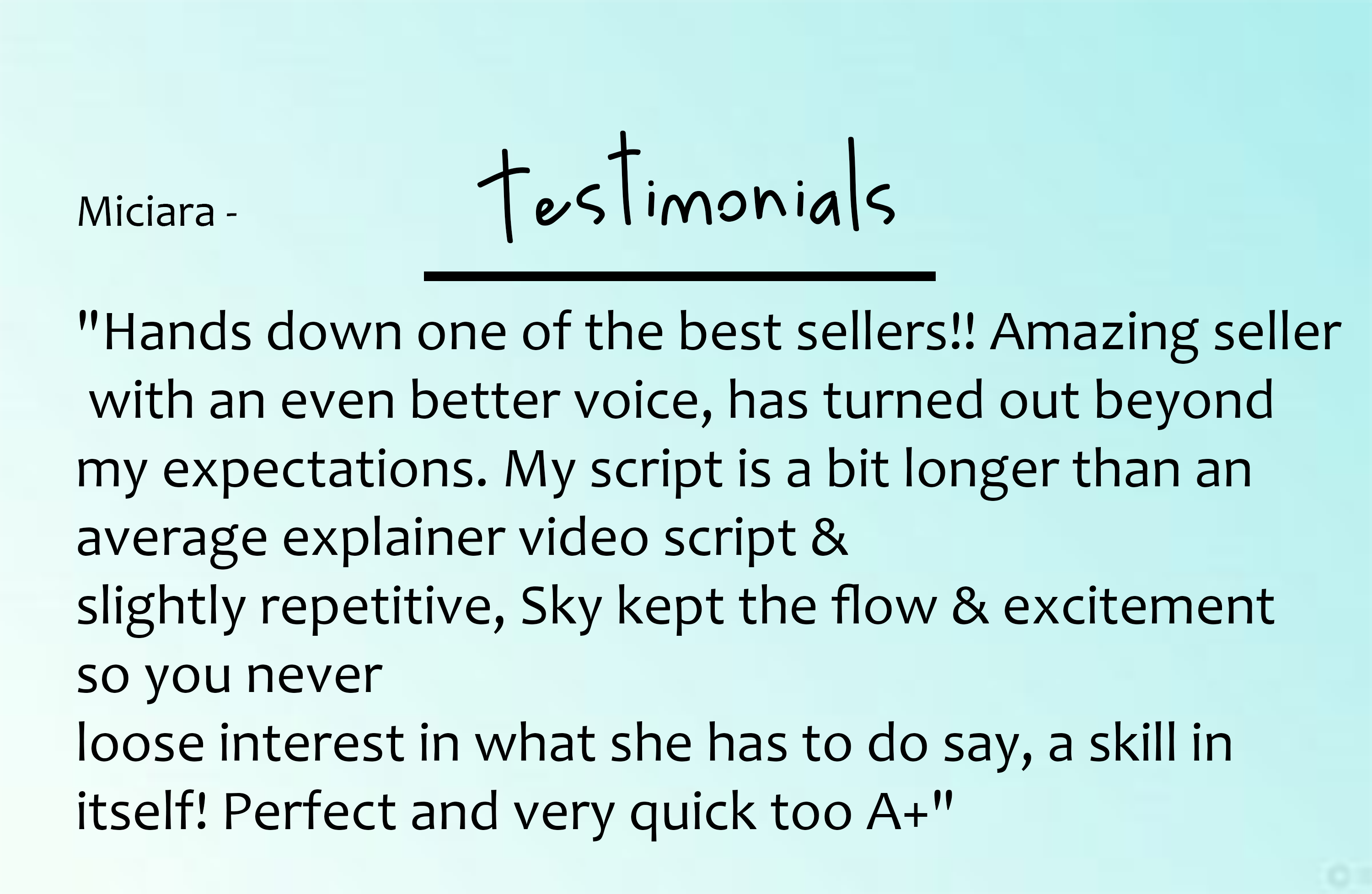 Professional Voice-Over Artist | SkyRaeVoicing