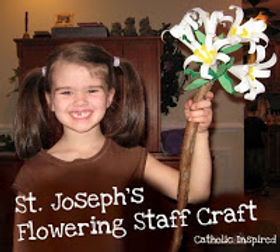 St. Joseph Feast Day ~ Flowering Staff Craft