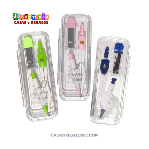 Compas Escolar con Minas - Varios Colores - Papelería Ecuador ...