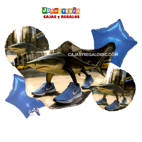 Bouquet Kit de 5 Globos - Meme Italiano Brainrot - Globos Metalico ...