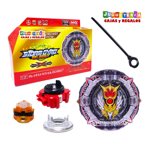 Beyblade Dynamite Greatest Raphael con Lanzador | Cajasyregalosec