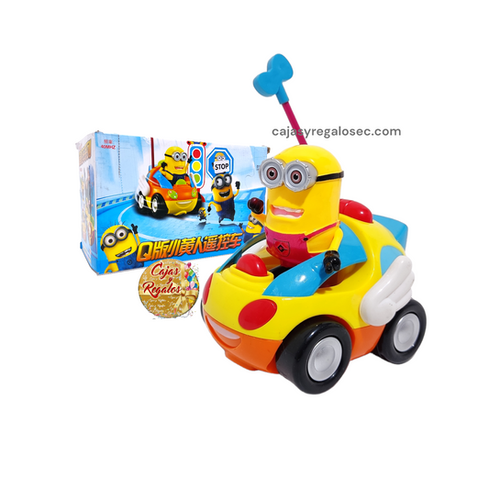 Carro Control Remoto Minions - Juguete Control Remoto | Cajasyregalosec