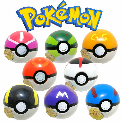 Pokemon Pokebolas varios modelos | Cajasyregalosec