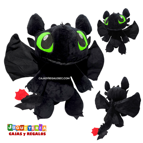 Peluche Dragon Furia Nocturna Chimuelo - Entrenando a tu Dragon - P0456 ...