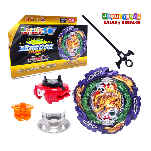 Beyblade Dynamite Vanish Fafnir con Lanzador | Cajasyregalosec