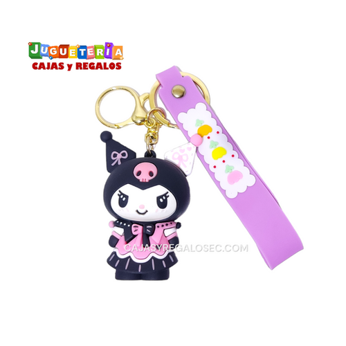Llavero Kuromi - Sanrio kuromi - P3484 | Cajasyregalosec