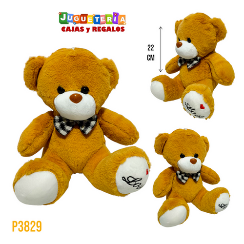 Peluche Oso Tedy - Peluche Abrazable - P3829 | Cajasyregalosec