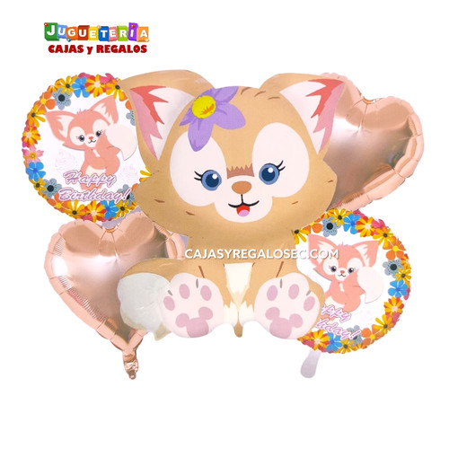 Set de Globos - Linabel - Globos Metalicos | Cajasyregalosec