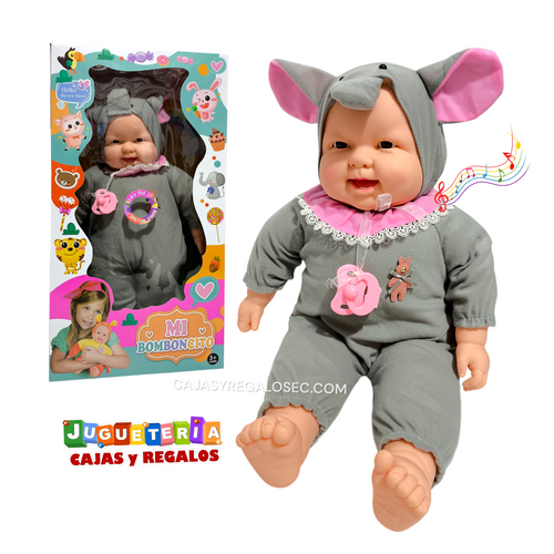 Muñeco Bebe Mi Bomboncito - Bebe Grande Musical - Juguete Ecuador - P4 ...