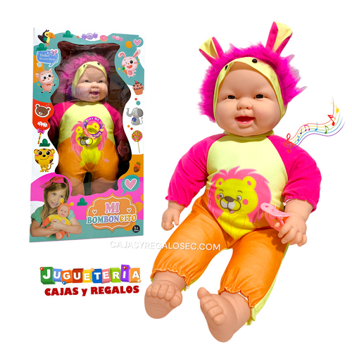Muñeco Bebe Mi Bomboncito - Bebe Grande Musical - Juguete Ecuador - P4 ...