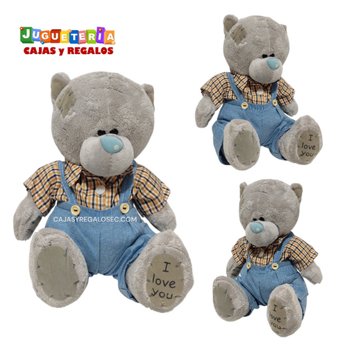 Peluche - Oso de Felpa Tedy con Ropa - Peluches Ecuador - P4632 ...