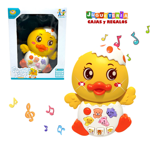 Juguete Didactico Infantil - Pollito - Juguetes Musical para Bebes ...