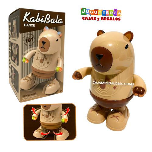 Muñeco Bailarin Capibara - Juguete Musical con Movimientos - P4545 ...