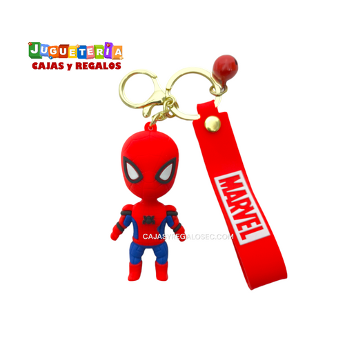 Llavero Spiderman - Hombre Araña - Llaveros de Goma - P3414 ...