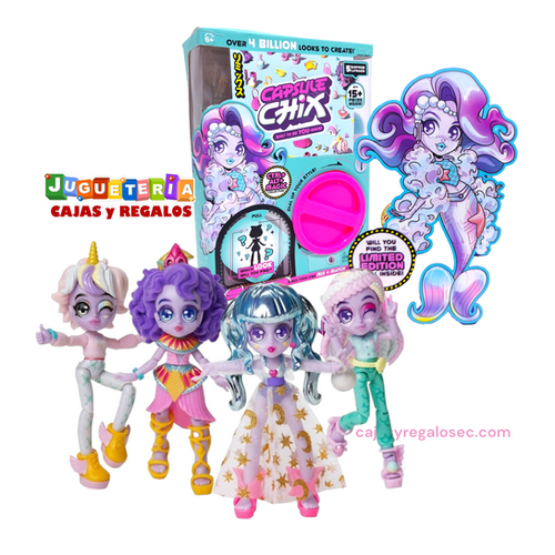 Muñeca Sorpresa Capsule Chix - Ctrl + Alt + Magic - Juguete con ...