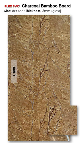 Charcoal Bamboo Board CB08 | FLEX PVC