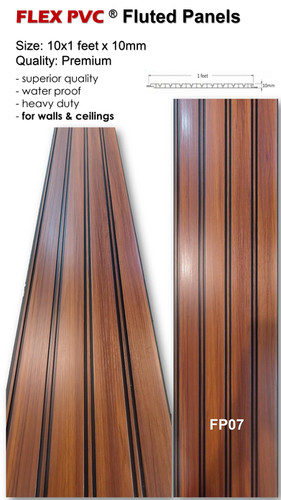 Fluted Panels - FP07 | FLEX PVC