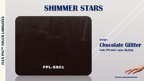 SS01 Chocolate Brown Glitter High Gloss | FLEX PVC