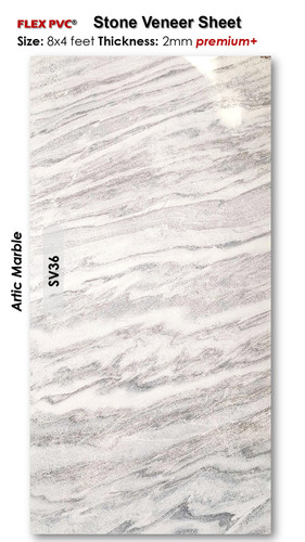 Stone Veneer - SV36 Artic Marble | FLEX PVC