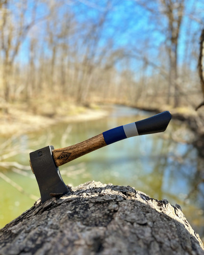 Woodward Camp Hatchet - Custom Hand-Painted Axe