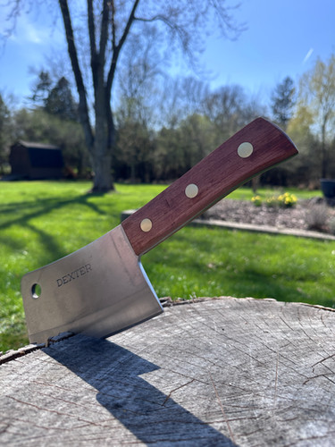 Vintage Dexter Meat Cleaver | motorcityaxe