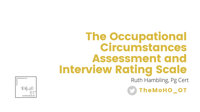 Self directed study | The MOHO OT | Online courses