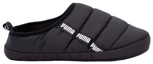 Puma Scuff Slipper B Black/White 385353 01 | Littlefootprintsv1