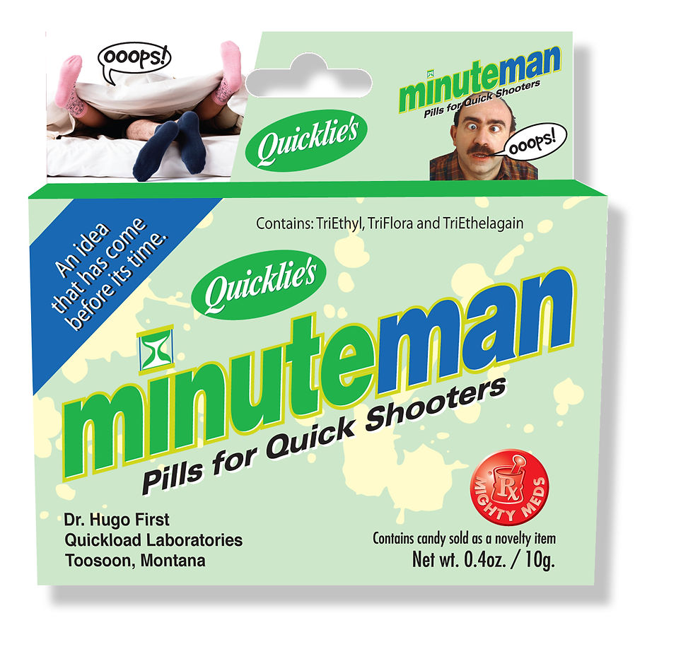 Minute Man | gagpillsandgifts