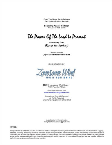 The Power Of The Lord Is Present | lonesomewind