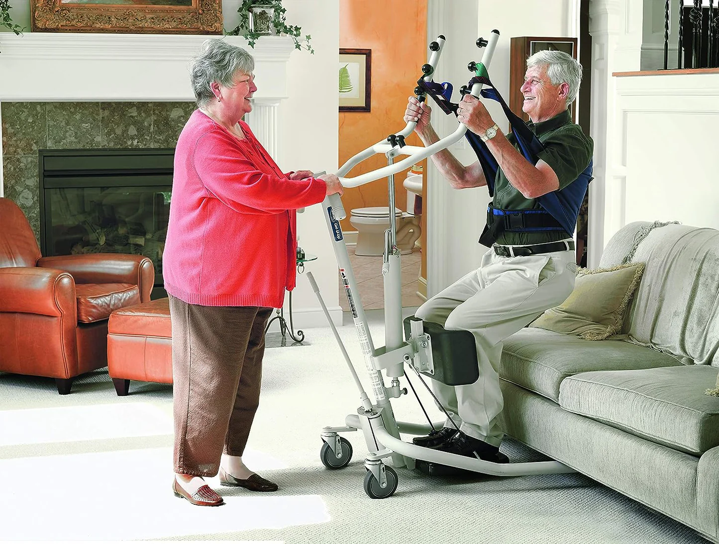 Sit to Stand Lift, Hydraulic | Stateline Medical Eq