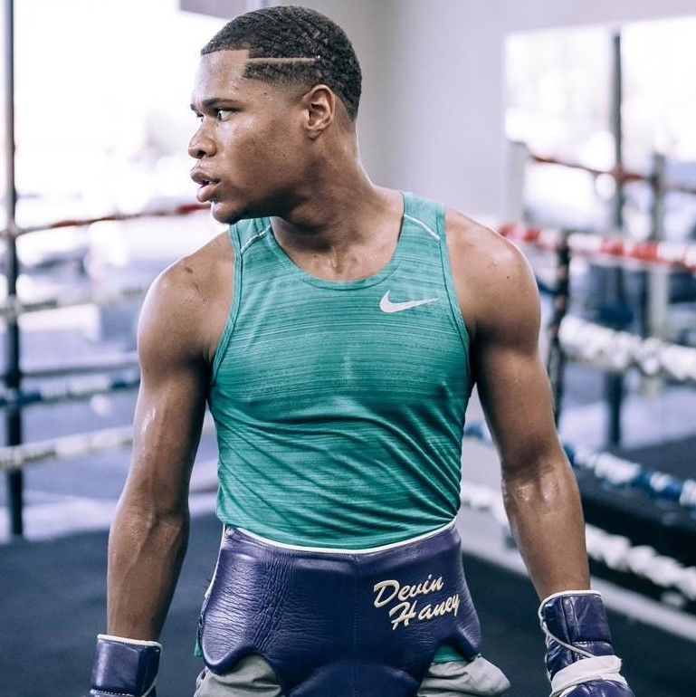 Devin Haney Begins Training Camp